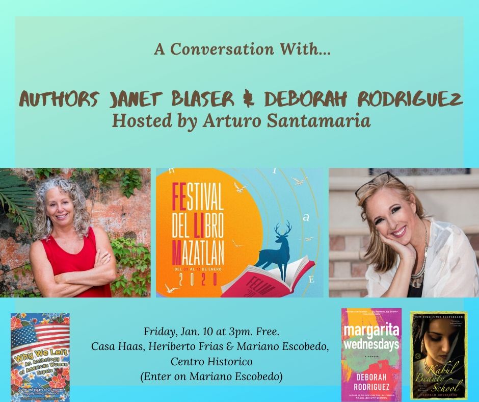 “A Conversation with Janet Blaser & Deborah Rodriguez, Hosted by Arturo ...